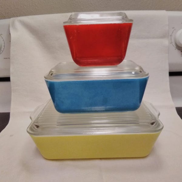 Red Pyrex - Etsy