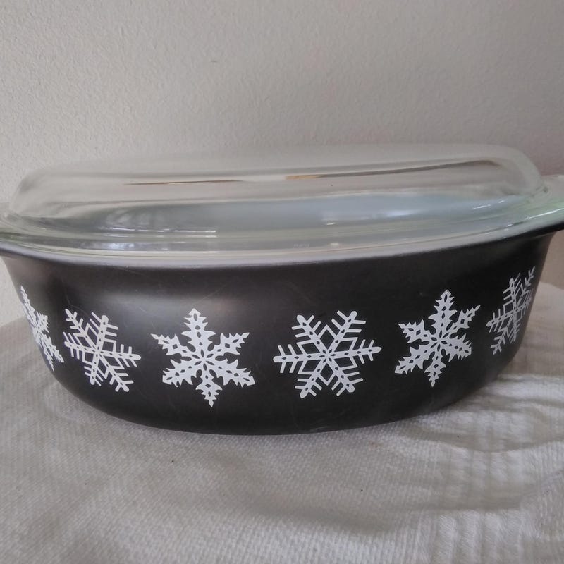 Pyrex Snowflake - Etsy