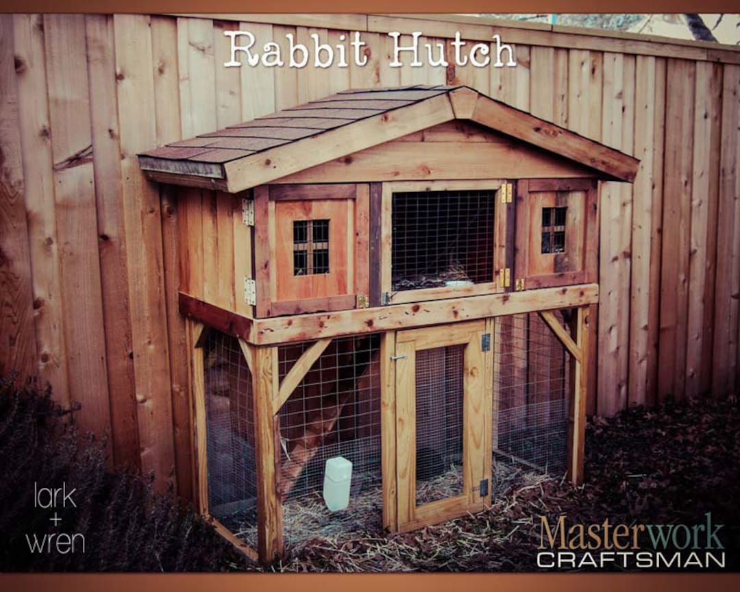 Rabbit Hutch Blueprints - Etsy