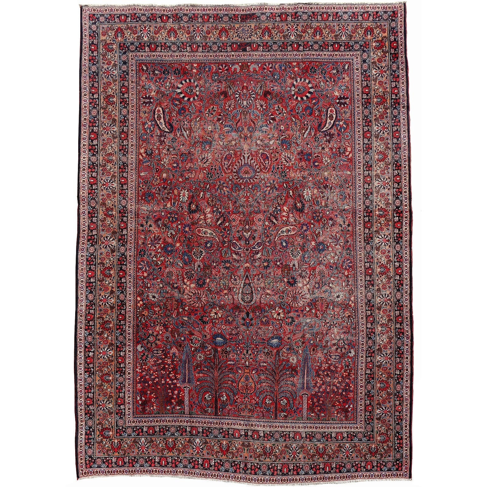 11.0 x 8.0 ft Antique Rug Worn to Perfection 340 x 240 cm | Etsy