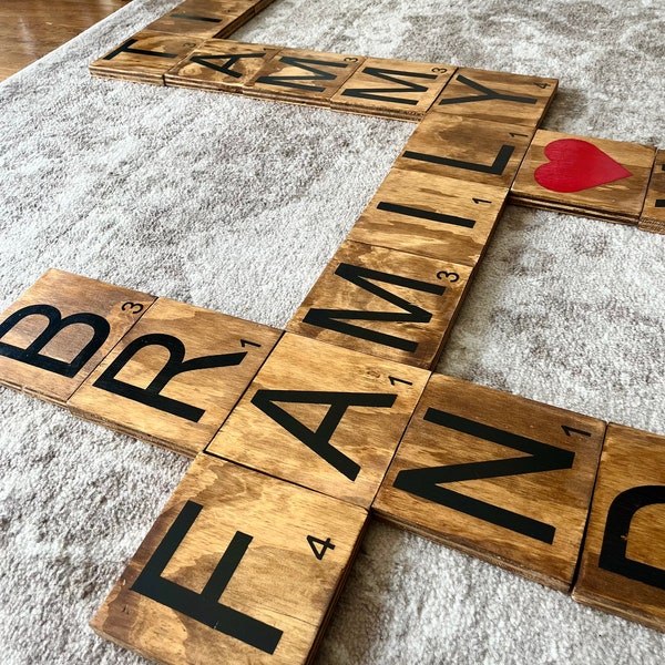 Large Scrabble Tiles - Etsy
