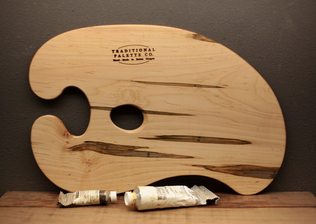 Ambrosia Maple, Model 2 Artist's Arm Palette - Etsy