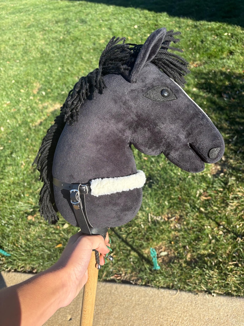 A4/A5 Adjustable Hobby Horse Straight Breastplate With Fluff - Etsy