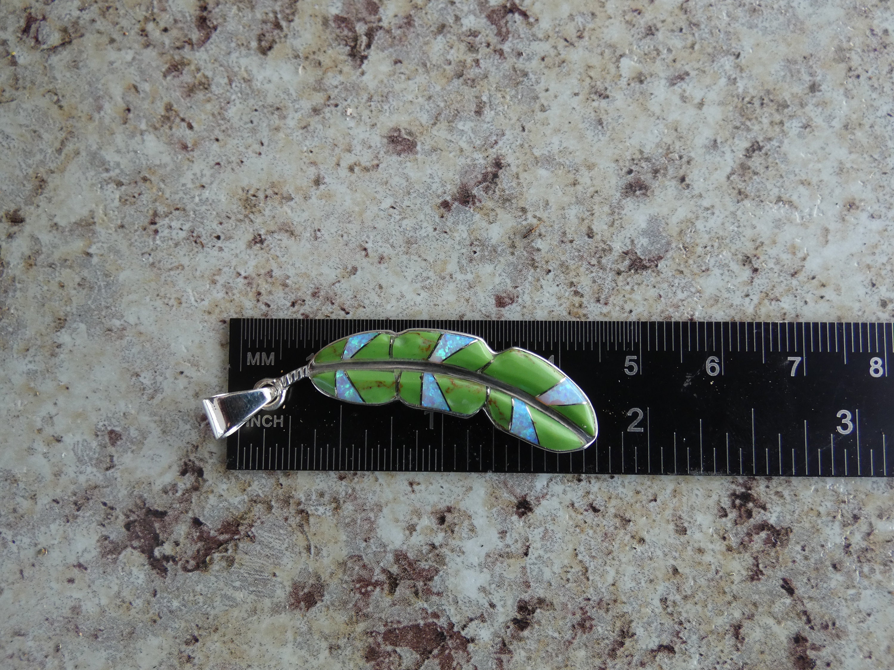 Beautiful Green Gaspeite and Opal Very Nice Handcrafted in the - Etsy