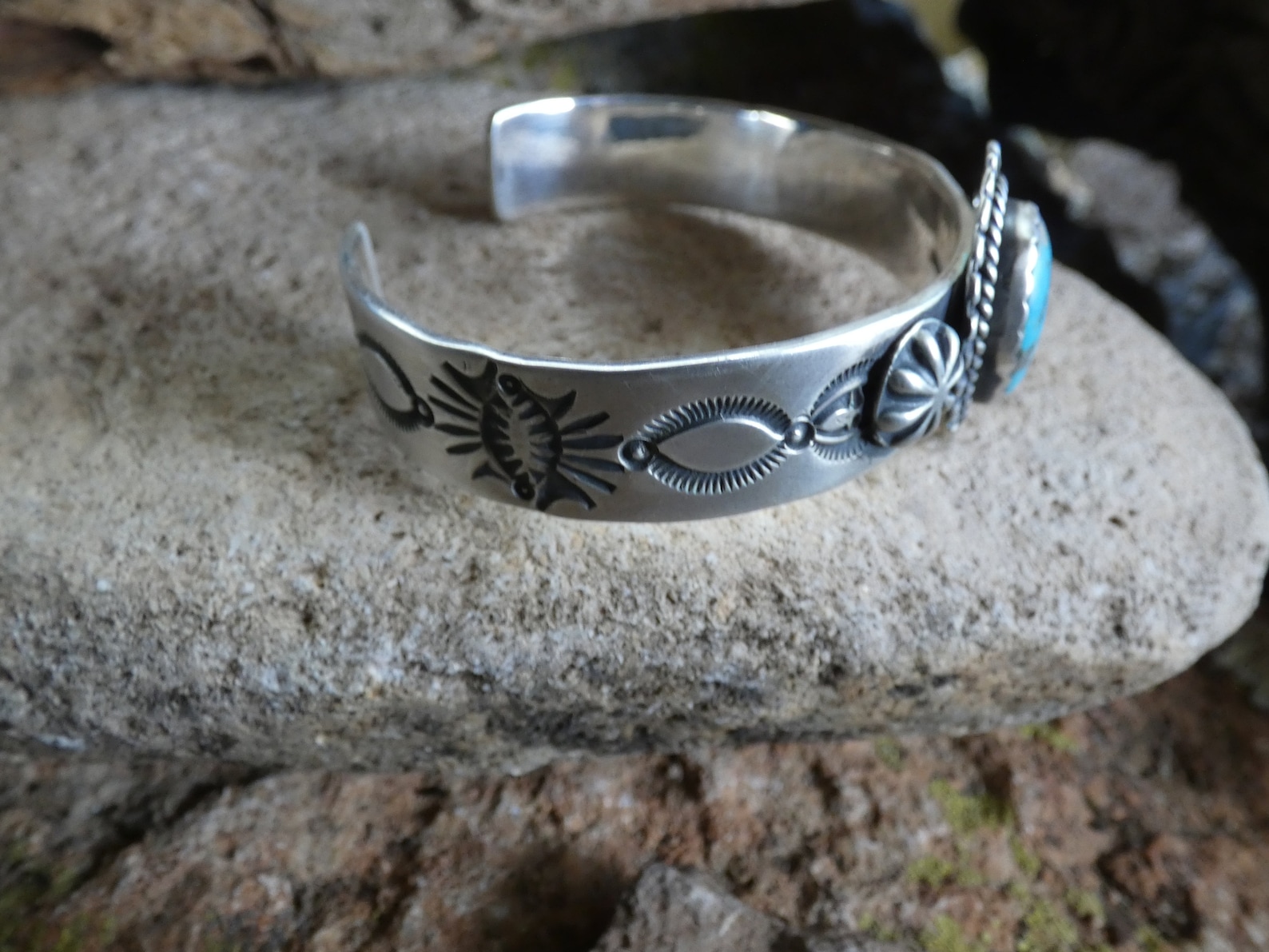 Navajo Sterling Silver Hallmarked Hand Stamped Handcrafted - Etsy