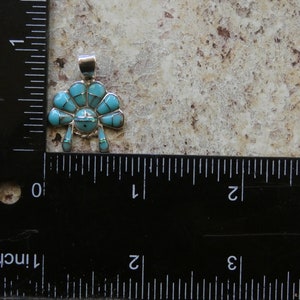 Gorgeous Zuni Sun God Blue Turquoise Gemstone Mix & Opal Inlayed ...