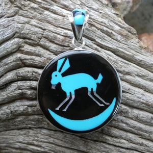 Colorful Southwestern Mosaic & Turquoise Rabbit Unique Double Sided TWO ...