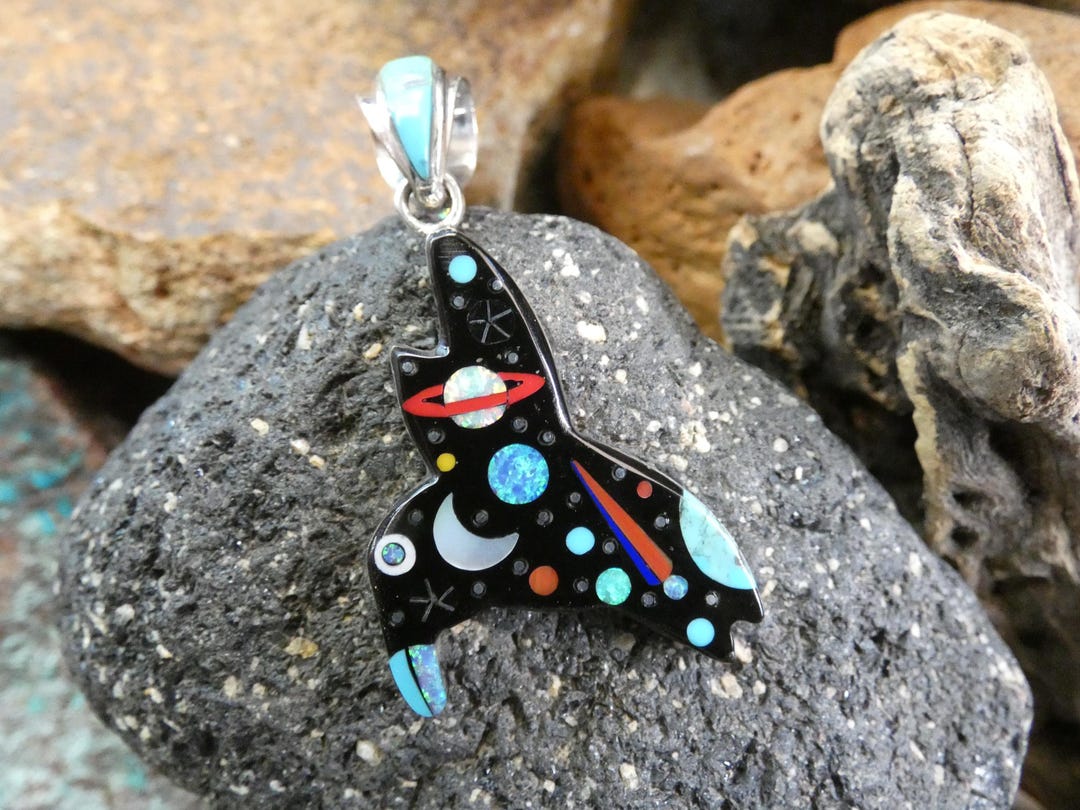 Hummingbird Unique Galaxy Night Sky With Planets Stars Southwestern ...