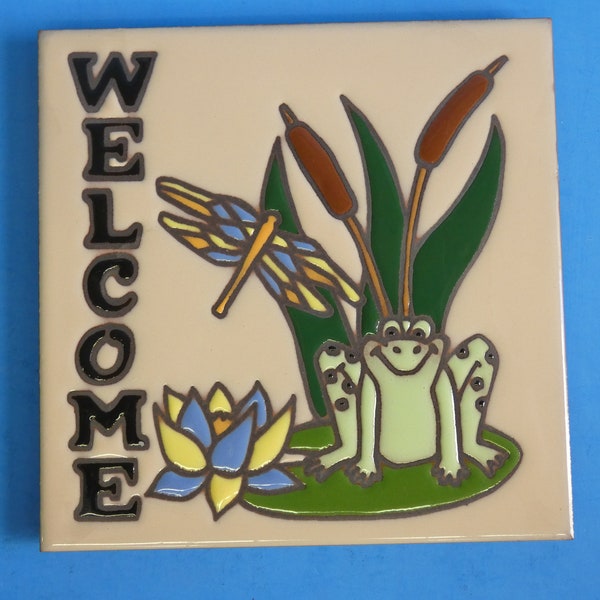 Welcome Frog Ceramic - Etsy