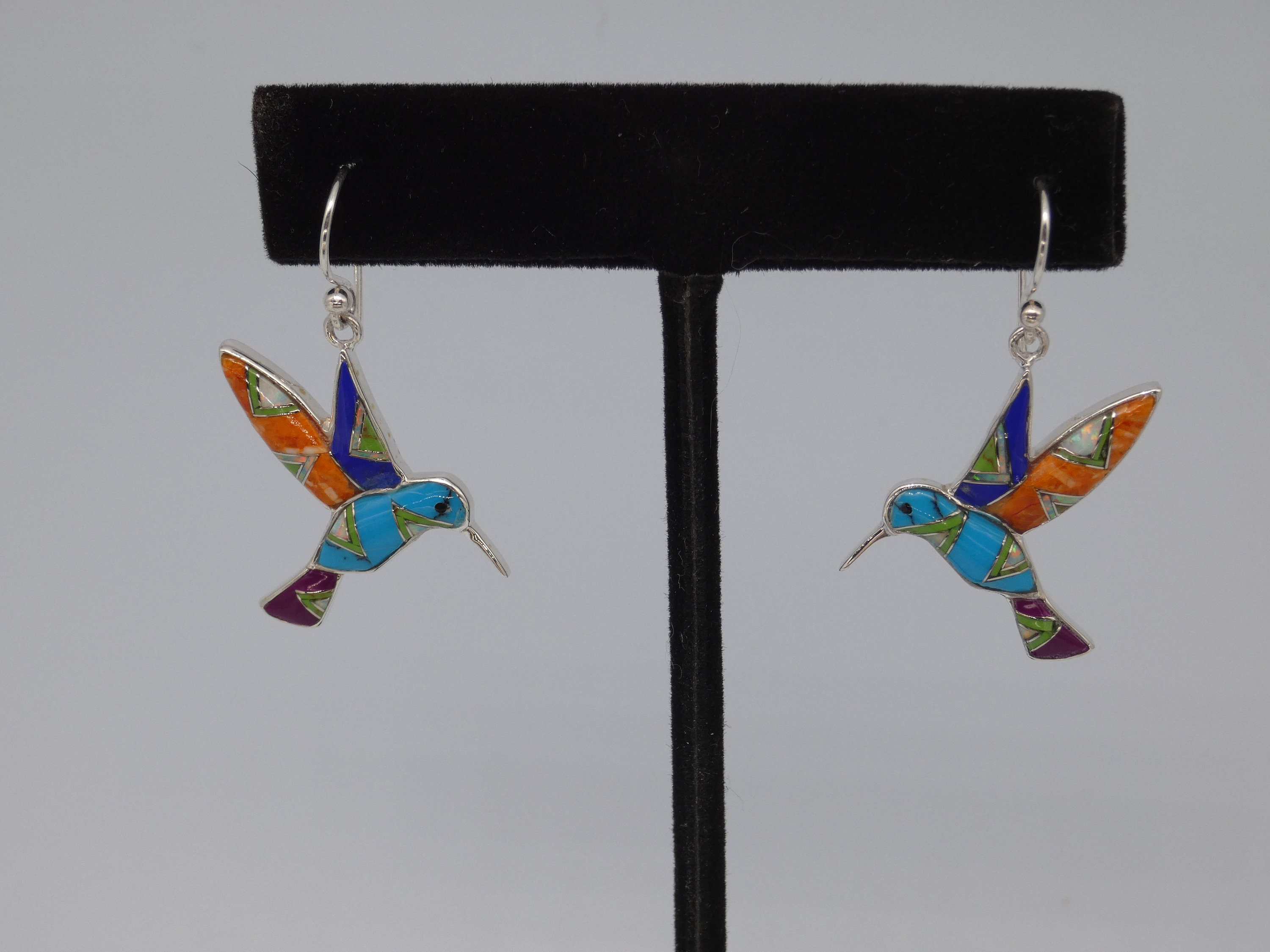 Hummingbird Southwestern Sterling Silver Colorful Multi - Etsy
