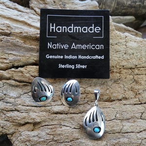 Bear Paw Shadow Box Pendant - Etsy