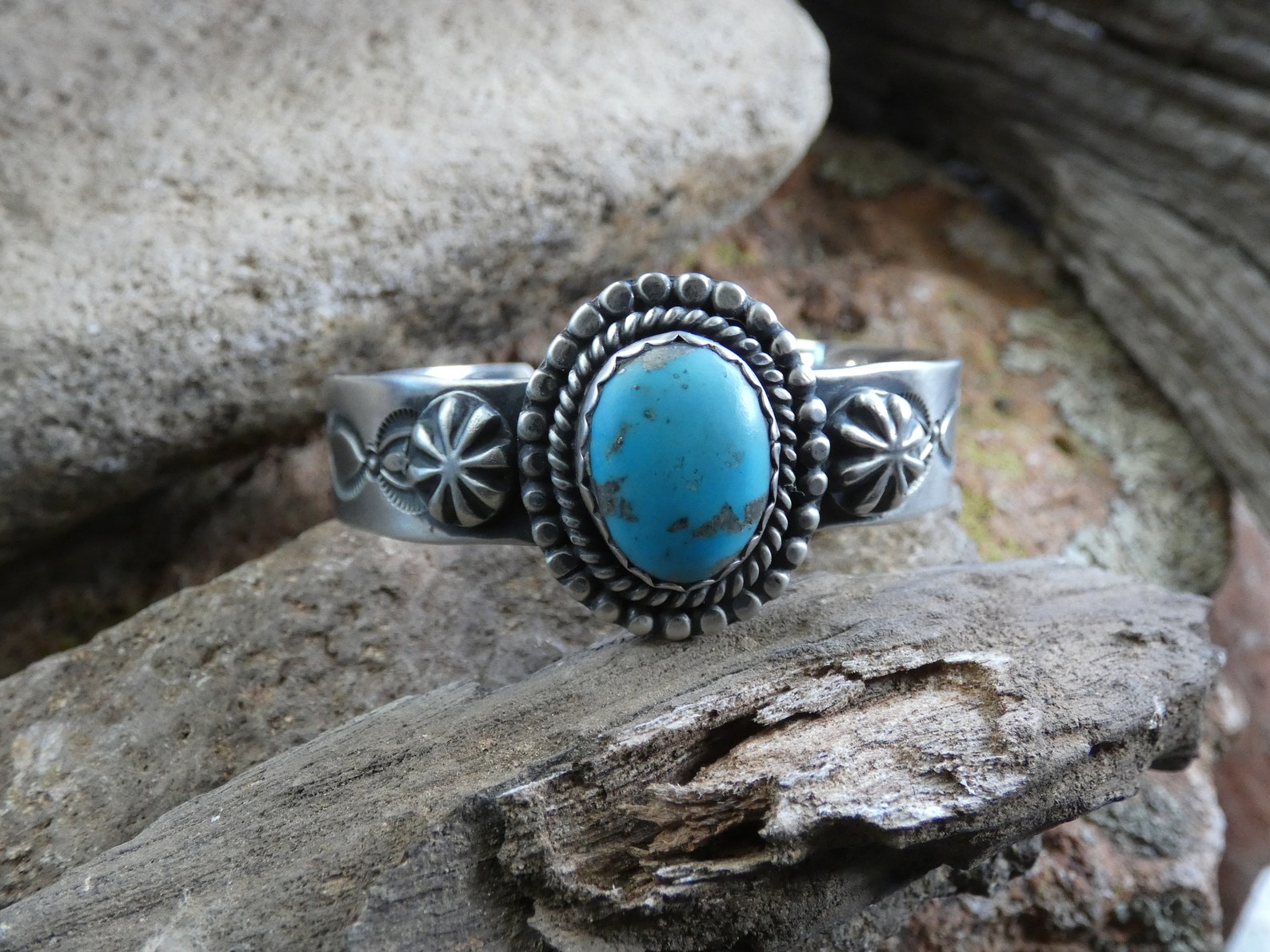 Navajo Sterling Silver Hallmarked Hand Stamped Handcrafted - Etsy