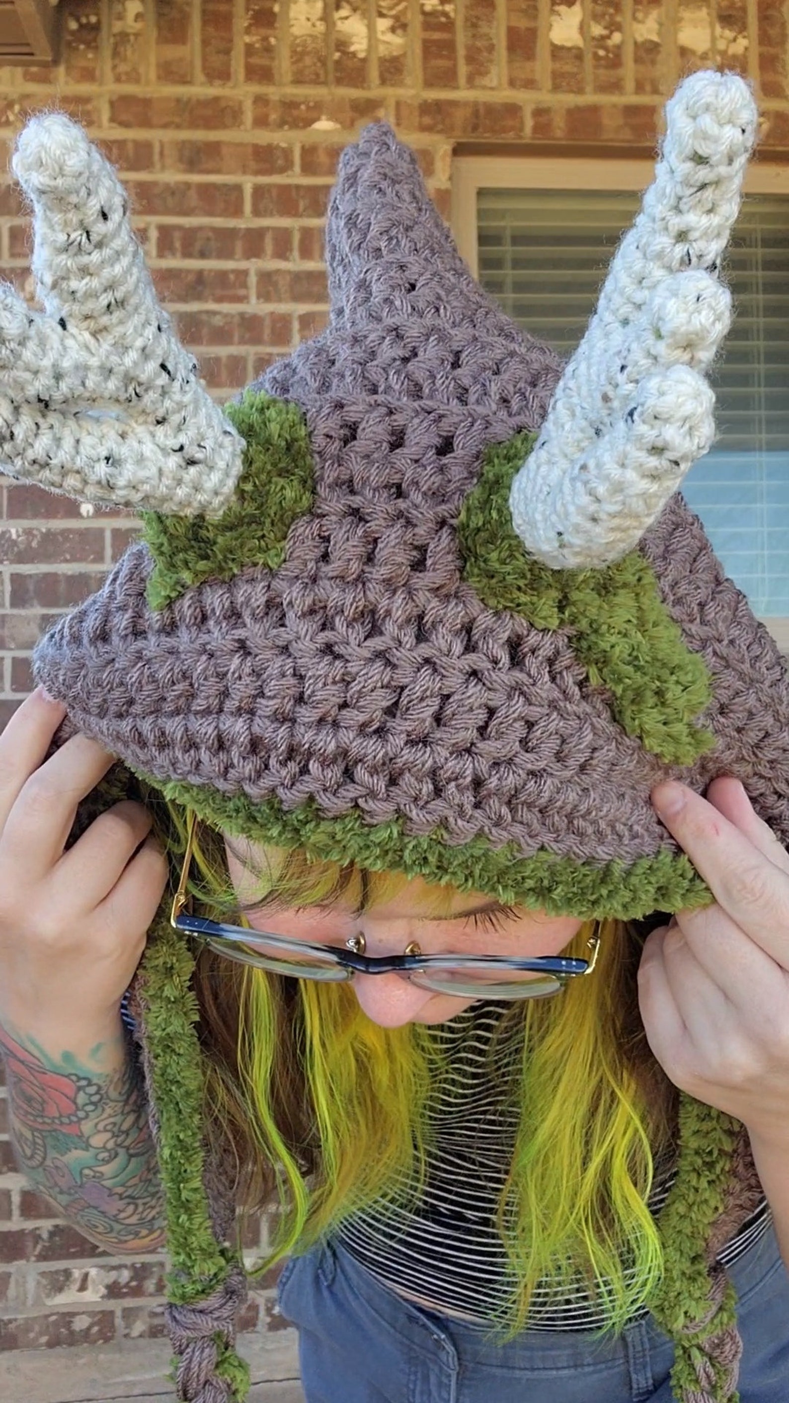 Mossy Druid Hood Crochet Pattern - Etsy