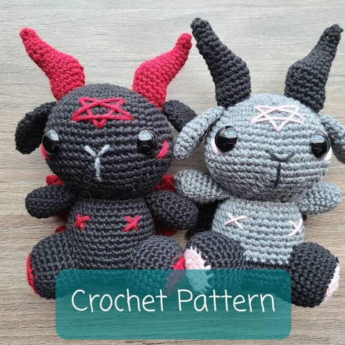 Baphomet Crochet Pattern - Etsy