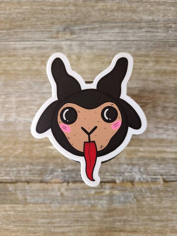 Cute Krampus Sticker - Etsy