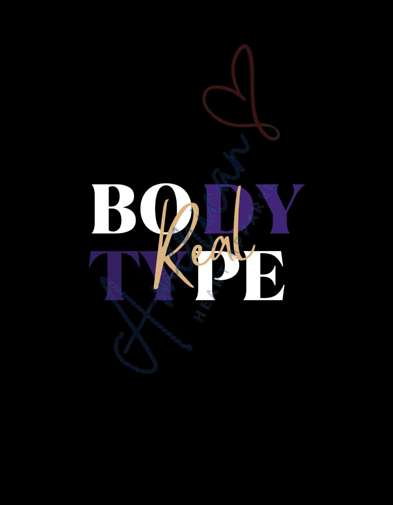 Body Type: Real- PNG,JPEG, SVG - Etsy