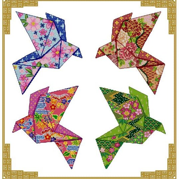 Birds Origami - Etsy