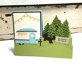 Side Step Card - Etsy