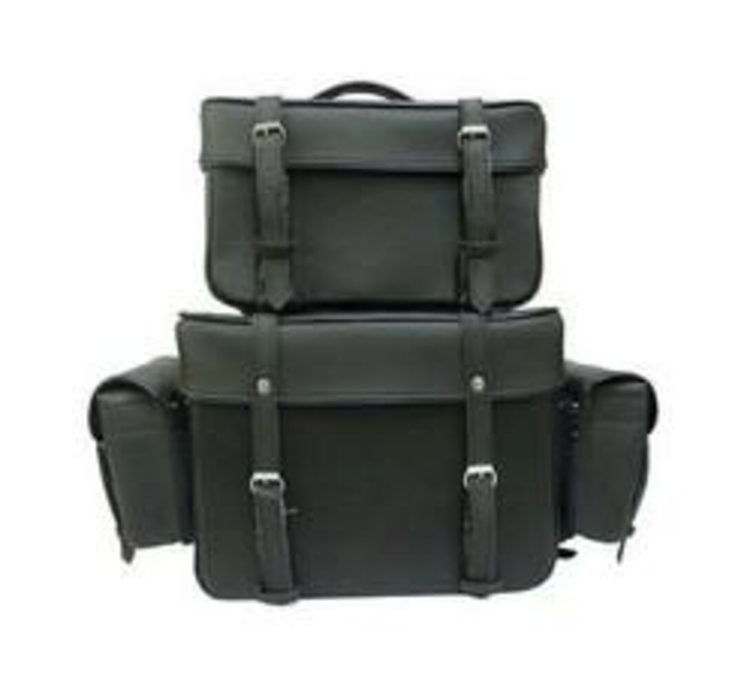 Motorcycle Touring Luggage Rack Tail Bag Tbag Travel Bag Set Sissy Bar ...
