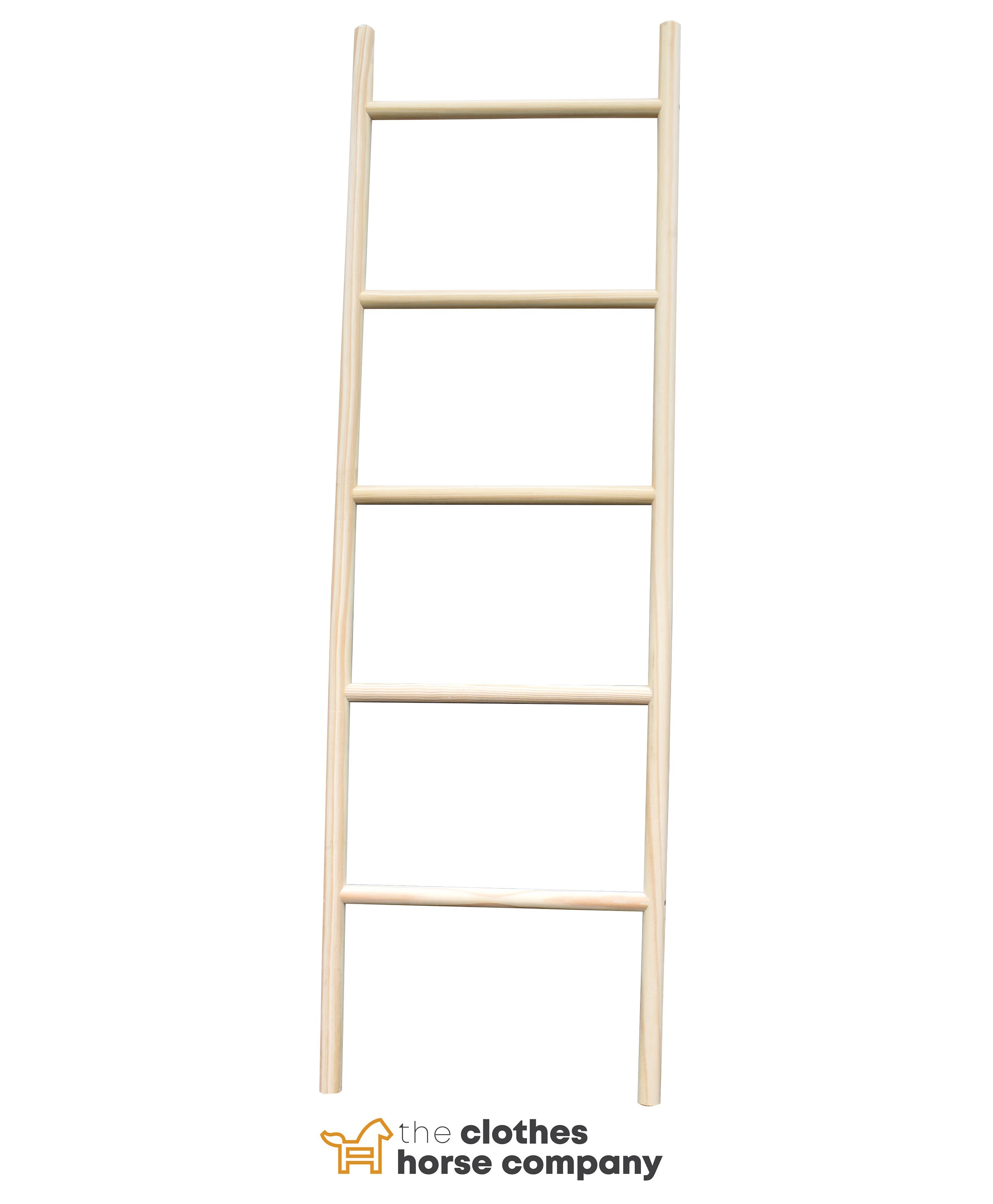Wooden Clothes Ladder Straight 120cm X 40cm Quality - Etsy UK