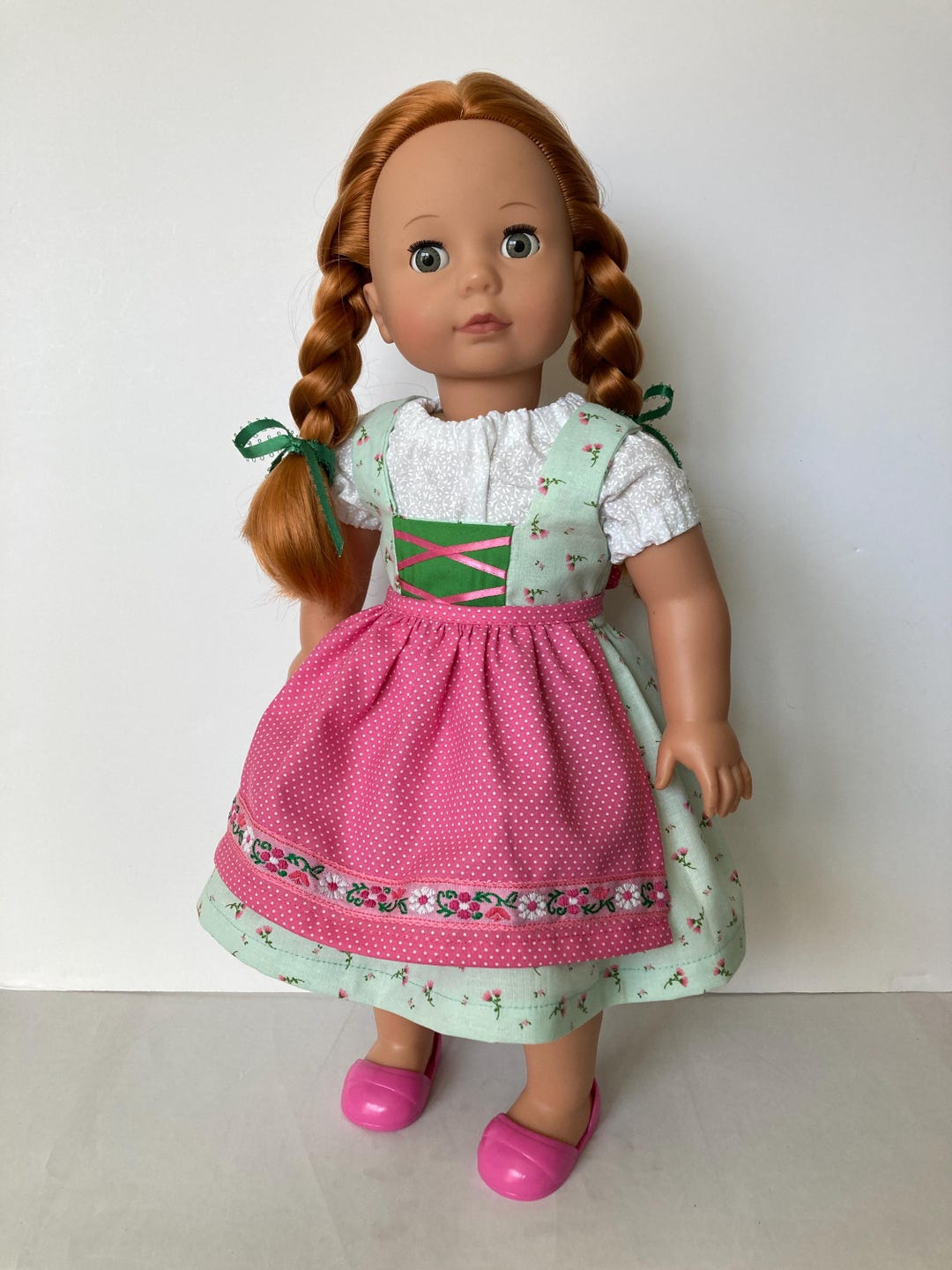 Girl Doll Dirndl, Bavarian, Nordic Dress for Doll, Tyrollean/swiss ...
