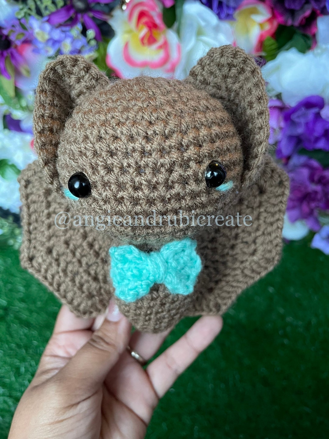 Cute Bat Amigurumi Stuffy Plush - Etsy