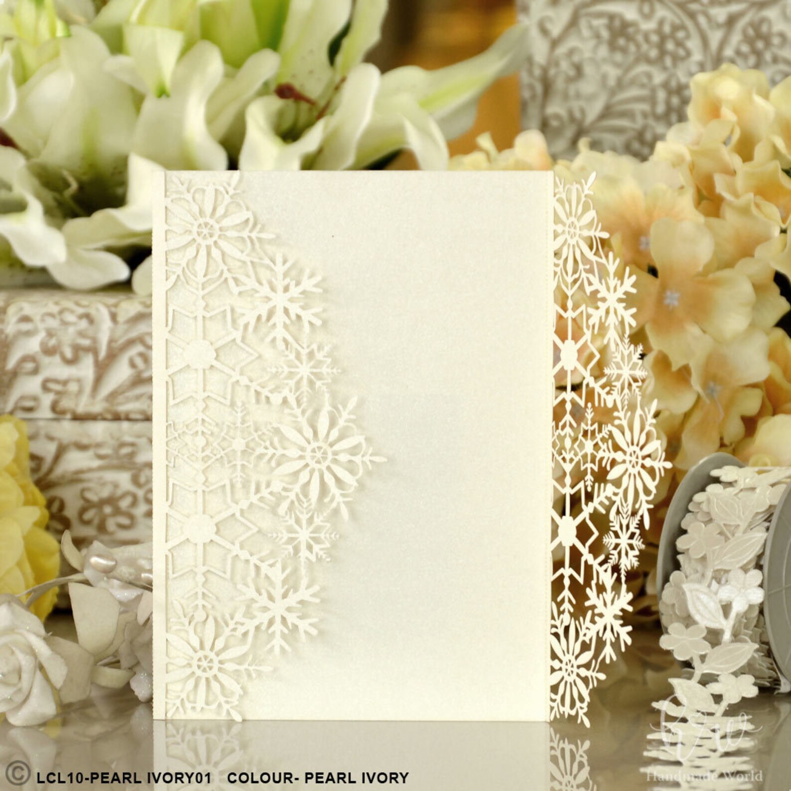 Laser Cut Invitation Black Glitter, Die Cut Wedding Invitations, Lace ...