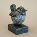 Wren Bird Statue Hand Cast Resin Figurine - Etsy