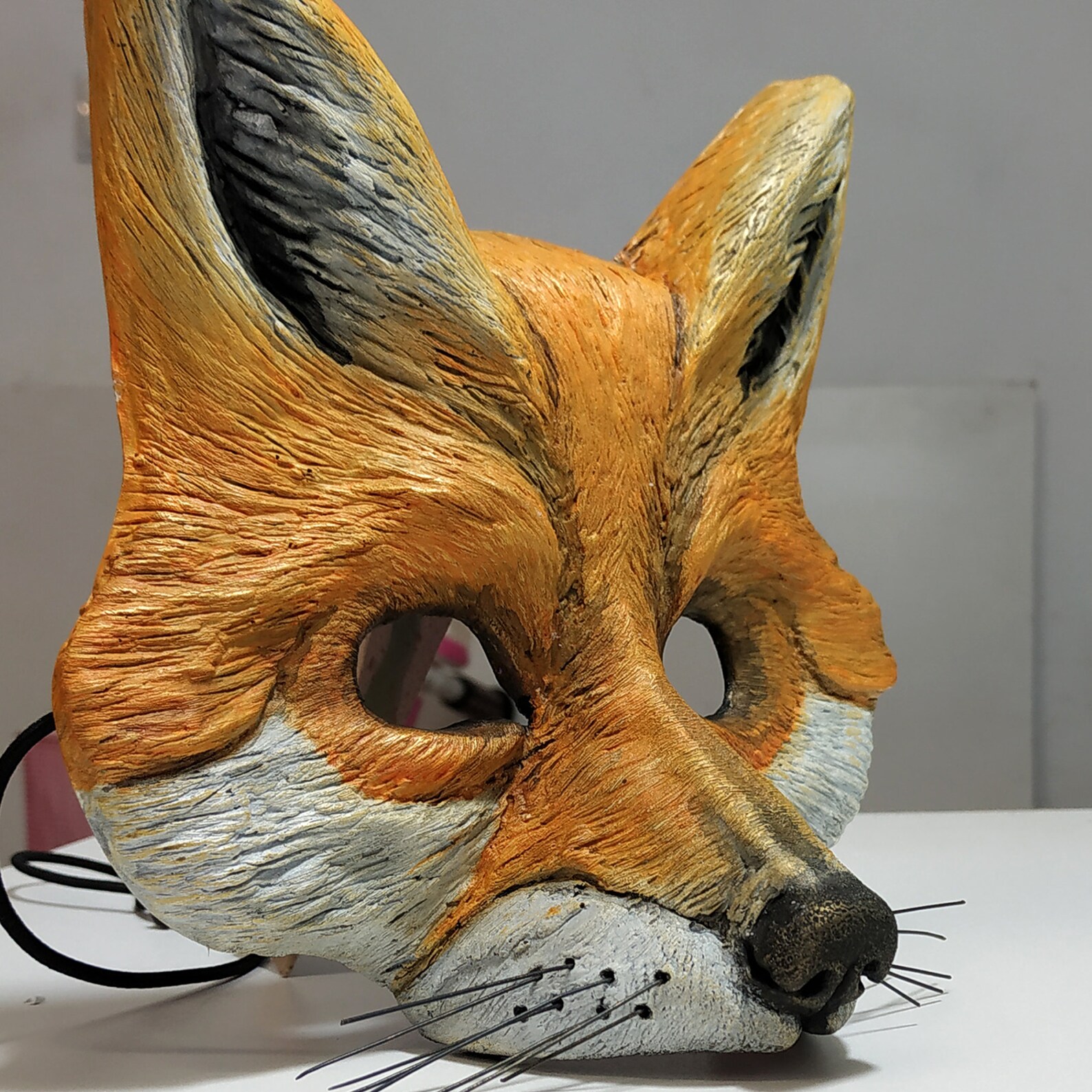 Fox Mask Light Resin Animal Mask for Kids for Women - Etsy