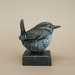 Wren Bird Statue Hand Cast Resin Figurine - Etsy