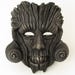Black Green Man Mask Black Woodland Mask Creepy Mask Scary Mask - Etsy