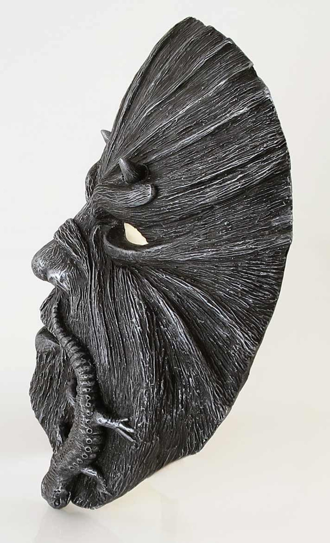 Lizard Mask Lizard Man Mask Forest Man Woodland Mask Creepy - Etsy ...