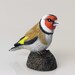 Goldfinch Bird Statue Hand Cast Resin Figurine European Goldfinch - Etsy
