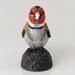 Goldfinch Bird Statue Hand Cast Resin Figurine European Goldfinch - Etsy