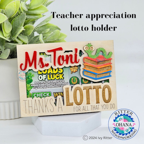 Teacher Appreciation Lottery - Etsy