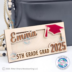 Personalized 5th Grade Graduation Money Holder, Elementary School ...