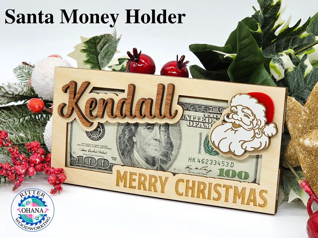 Personalized Christmas Money Holder, Stocking Stuffer for Teens ...