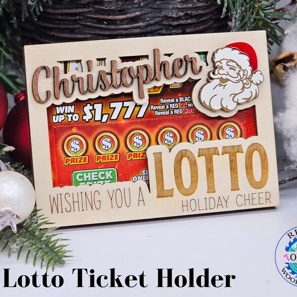 Lotto Christmas Tag - Etsy