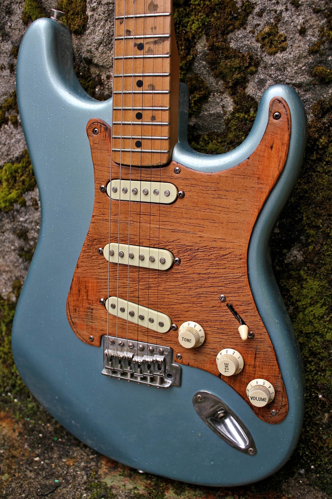 Wooden Pickguard for Stratocaster Guitars, Fender, and Squier. - Etsy