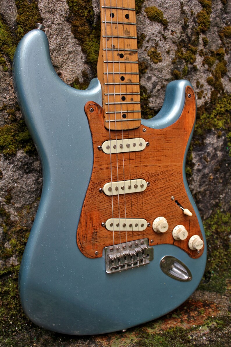 Wooden Pickguard for Stratocaster Guitars, Fender, and Squier. - Etsy