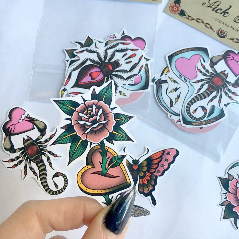 Flash Sticker - Etsy