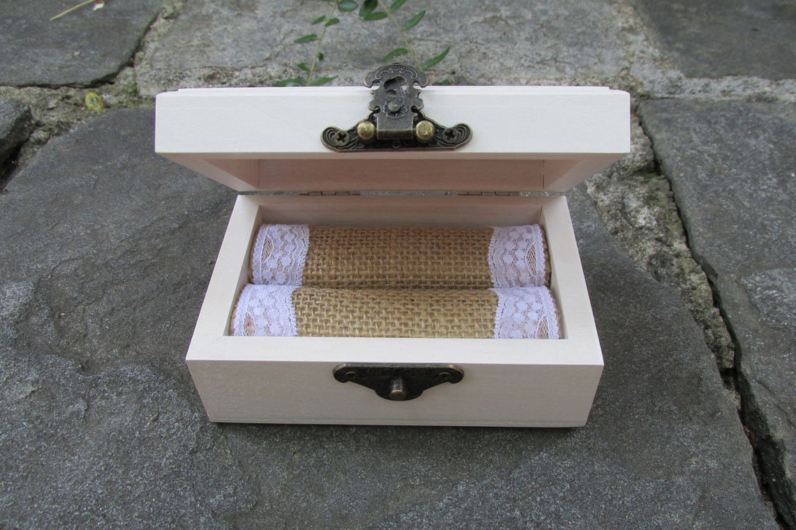 Wedding Ring Box for Ceremony Custom Wedding Ring Box Ring - Etsy