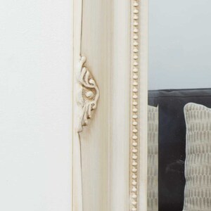 Extra Large Classic Ornate Styled Ivory Colored Mirror 5ft7 X 2ft7 ...