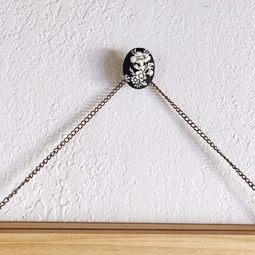 Floral Cameo Nail Hook Suspend.it, Victorian Style Hook - Etsy