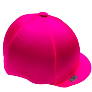 HI Vis Riding Hat Cover Equestrian Horse Skull Cap Cover Pink - Etsy