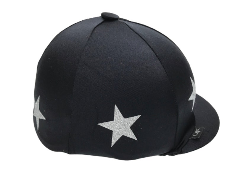 Riding Hat Cover Equestrian Horse Skull Cap Cover Black and - Etsy