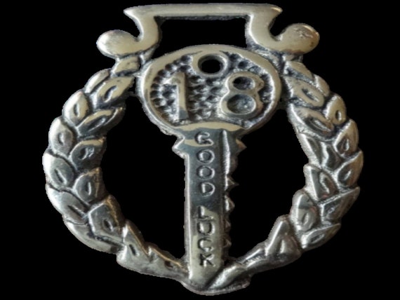 Vintage English 18th Birthday Key Horse Brass Martingale - Etsy UK