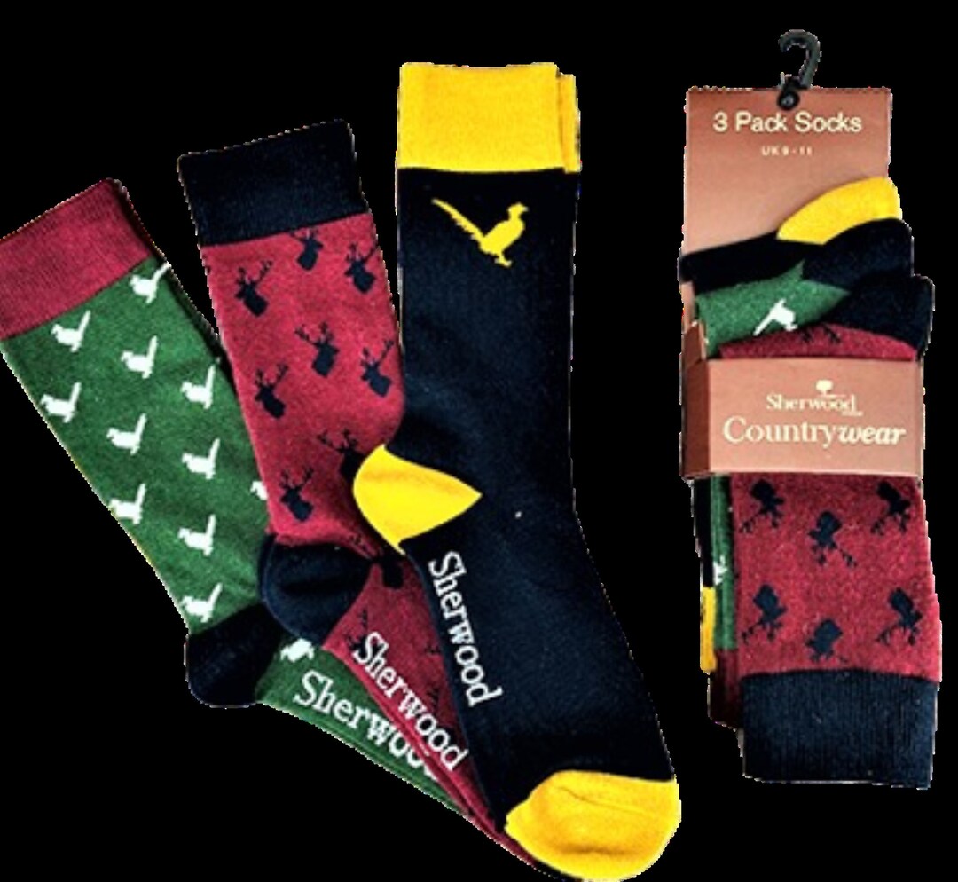 Men's Country Wear Socks Have 3 Different Colours With - Etsy