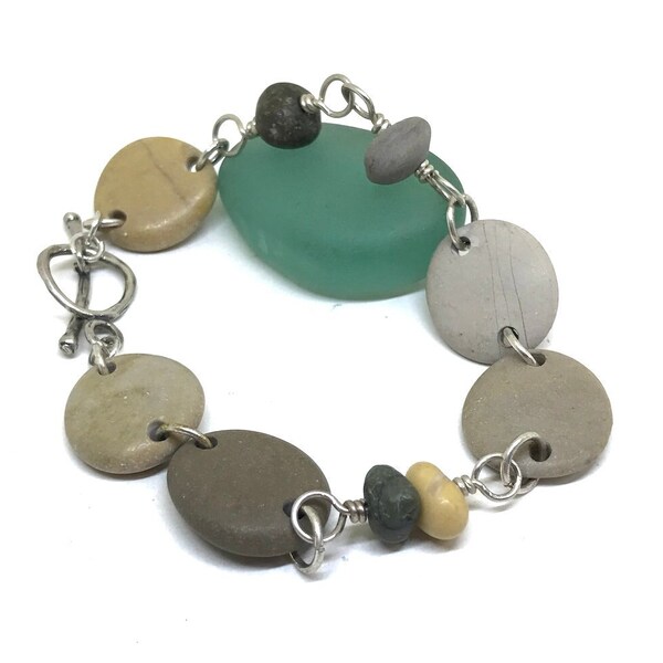 Pebble Bracelet - Etsy