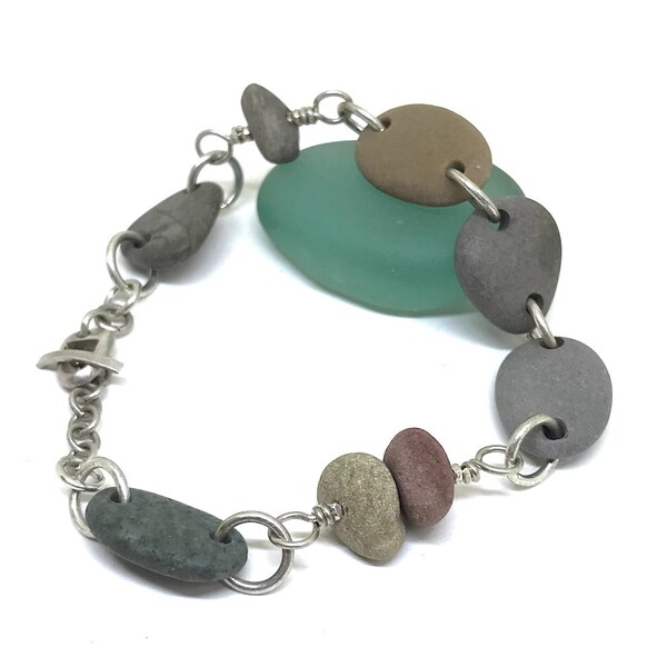 Pebble Bracelet - Etsy